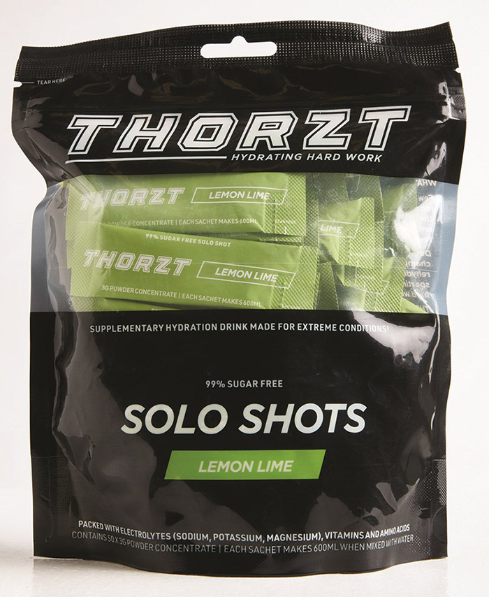 Sugar Free Solo Shot - 50 x 3gm Sachets - Lemon Lime | Thorzt